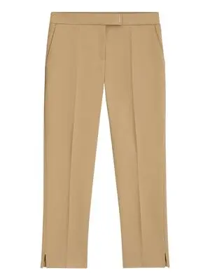 BOSS Slim-fit Jersey Trousers - Light Beige