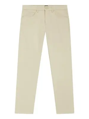 BOSS Delaware Slim-fit Trousers - Light Beige