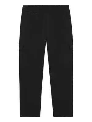 Hugo Relaxed-fit Cargo Trousers - Black