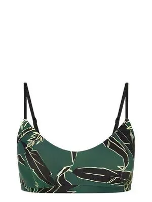 The Upside Tamara Floral-print Sports Bra - Green