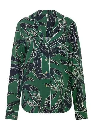 The Upside Floral-print Shirt - Green