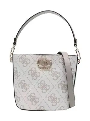 Guess Karnilla Patterned Top-handle Tote Bag - Neutrals