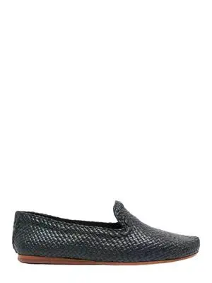 Dragon Diffusion Woven Loafers - Blue