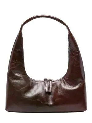 MARGESHERWOOD Crinkle Shoulder Bag - Brown