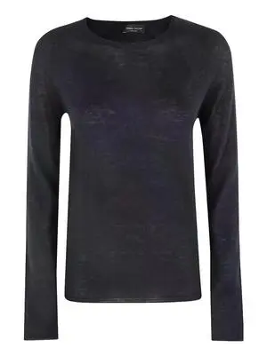 ROBERTO COLLINA Round-neck Top - Blue