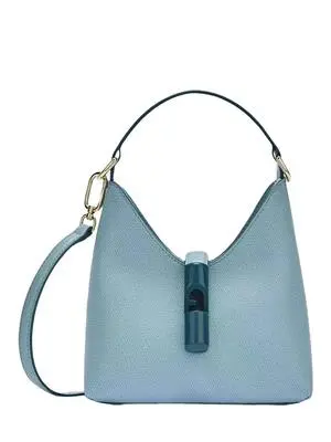 Furla Mini Iride Leather Shoulder Bag - Blue