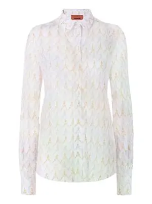Missoni Patterned Shirt - White