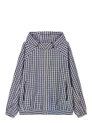 CROQUIS Plaid Hooded Jacket