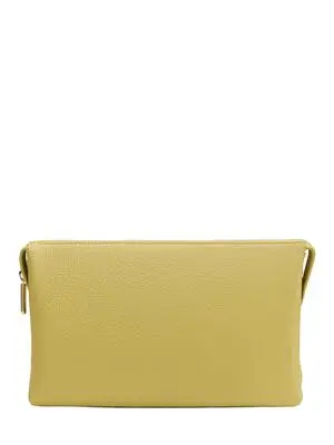 Cuyana Clutch Lime