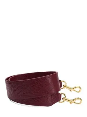 Cuyana Shoulder Luggage Strap Cherry