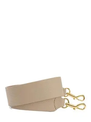 Cuyana Shoulder Luggage Strap - Stone/cappuccino