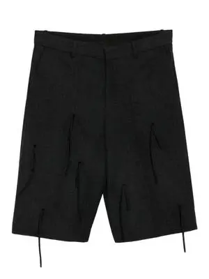 JNBY A-line Fringe Shorts - Grey