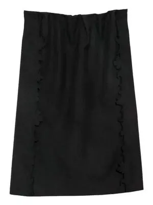 JNBY Floral-embellished A-line Skirt - Grey