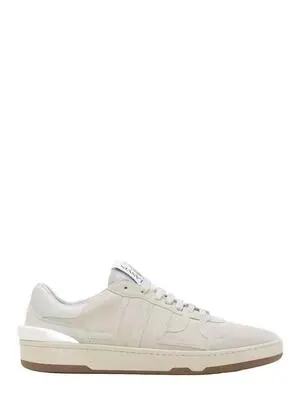LANVIN Clay Logo-appliqué Sneakers - Neutrals