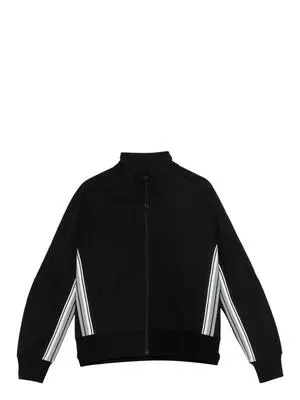 CROQUIS Striped Jacket - Black