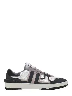LANVIN Panel Perforated Sneakers - White