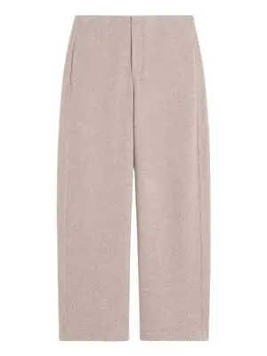 Max Mara Cashmere And Wool Fleece Trousers - Beige