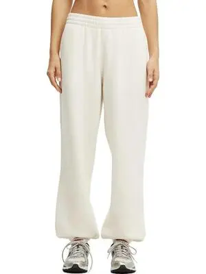 Cotton:on Active Plush Boyfriend Jogger Cloud Dancer