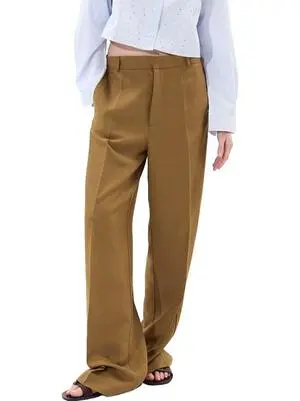 Deluc Bari Wide Leg Pants - Army