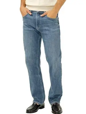 SILVER JEANS CO. Grayson Classic Fit Straight Leg Jeans - Paraiso