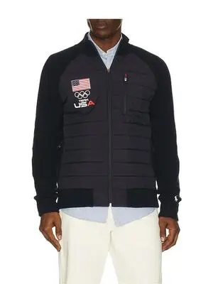 Polo Ralph Lauren Winter Olympics Nylon Sweater - Refined Navy