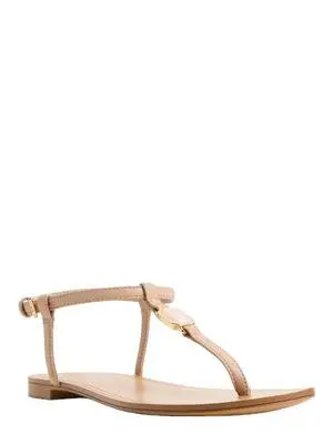 Aldo Ankle Strap Sandal - Beige