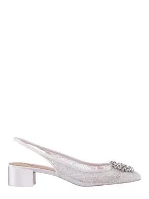 Nina Klara Slingback Pump Ivory
