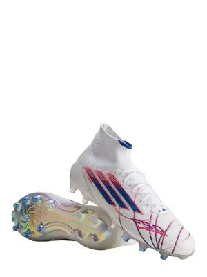Adidas F50 Sparkfusion Elite Firm Ground Soccer Cleats - Cloud White / Royal Blue / Lucid Red