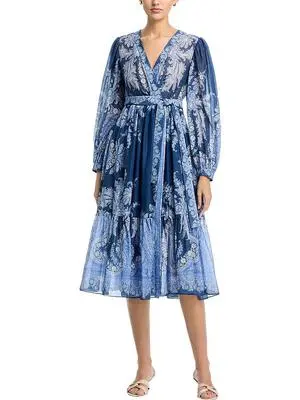 KOBI HALPERIN Kai Printed Midi Dress
