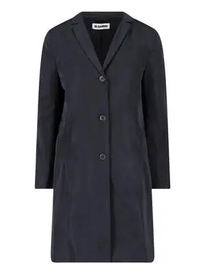 JIL SANDER Stone Island Technical Fabric Jacket - Black