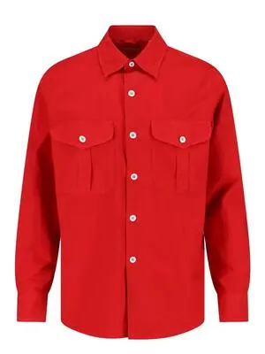 Aspesi Button Shirt - Red