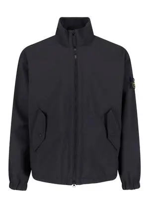 Stone Island Light Soft Shell-r' Jacket - Black