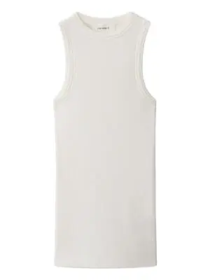 LISA YANG STORE Amya Ribbed Tank - Salt