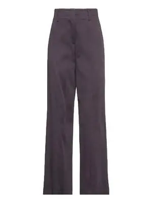 FORTE_FORTE Wide-leg Gabardine Pants - Purple