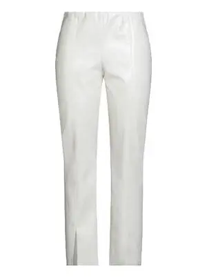 Liviana Conti Flared Coated Pants - White