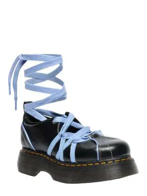 Dr. Martens Buzz Ballerina Gloss Leather Shoes - Black