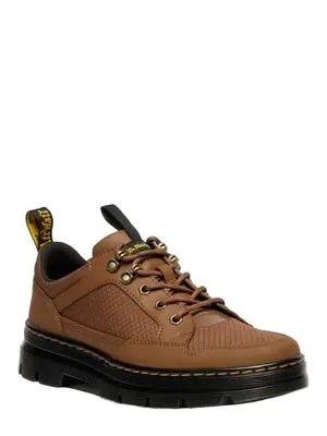 Dr. Martens Canvas & Leather Utility Shoes - Brown