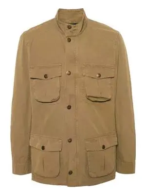 Barbour Corbridge Buttoned Jacket - Neutrals
