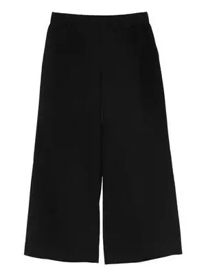 OTTOD'AME Wide-leg Trousers - Black