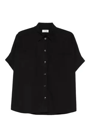 OTTOD'AME Pocket Short-sleeve Shirt - Black