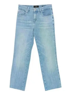 7 For All Mankind Calie Five-pocket Jeans - Blue
