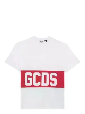 Gcds Logo-band T-shirt - White