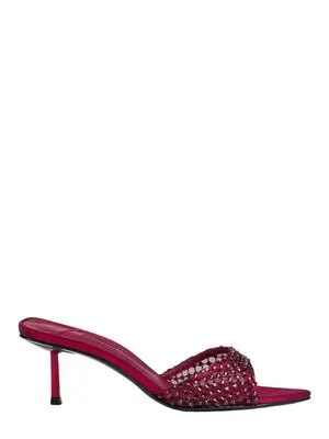 LE SILLA Gilda Embellished Sandals - Red