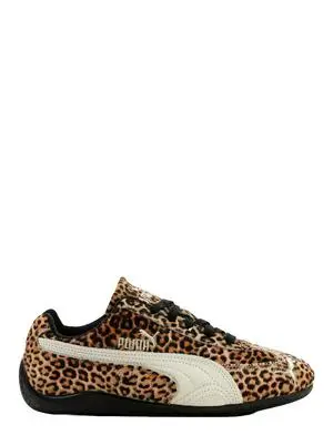 PUMA Speedcat Og Leopard-print Sneakers - Neutrals