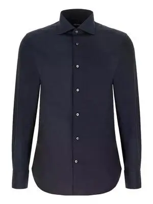 Zegna Button-up Shirt - Blue