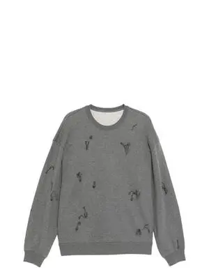 JNBY Fringed Sweatshirt - Grey