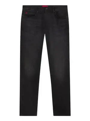 Hugo Patch Denim Jeans - Grey