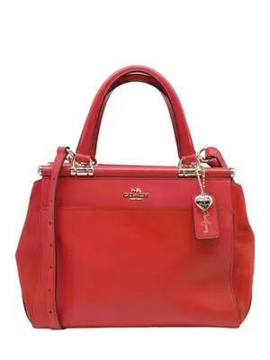 COACH X Selena Gomez Grace Handbag - Red