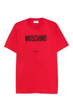 Moschino Logo-print T-shirt - Red