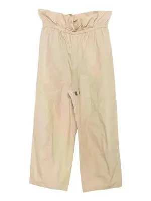 LESS Puff-waist Trousers - Neutrals